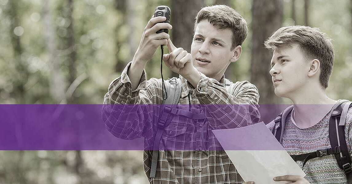 Geocaching in the Harz National Park » Modern treasure hunt